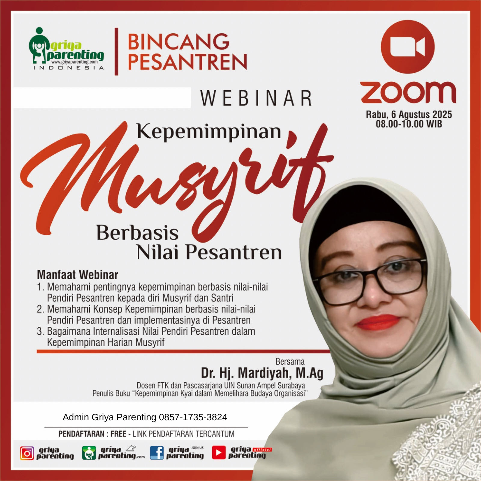 UNDANGAN PEMBINAAN MUSYRIF/MUSYRIFAH - griyaparentingindonesia.com